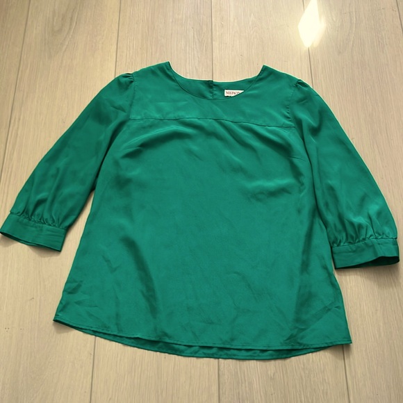 Merona | Tops | Merona Brand Womens Threequarter Sleeve Blouse | Poshmark
